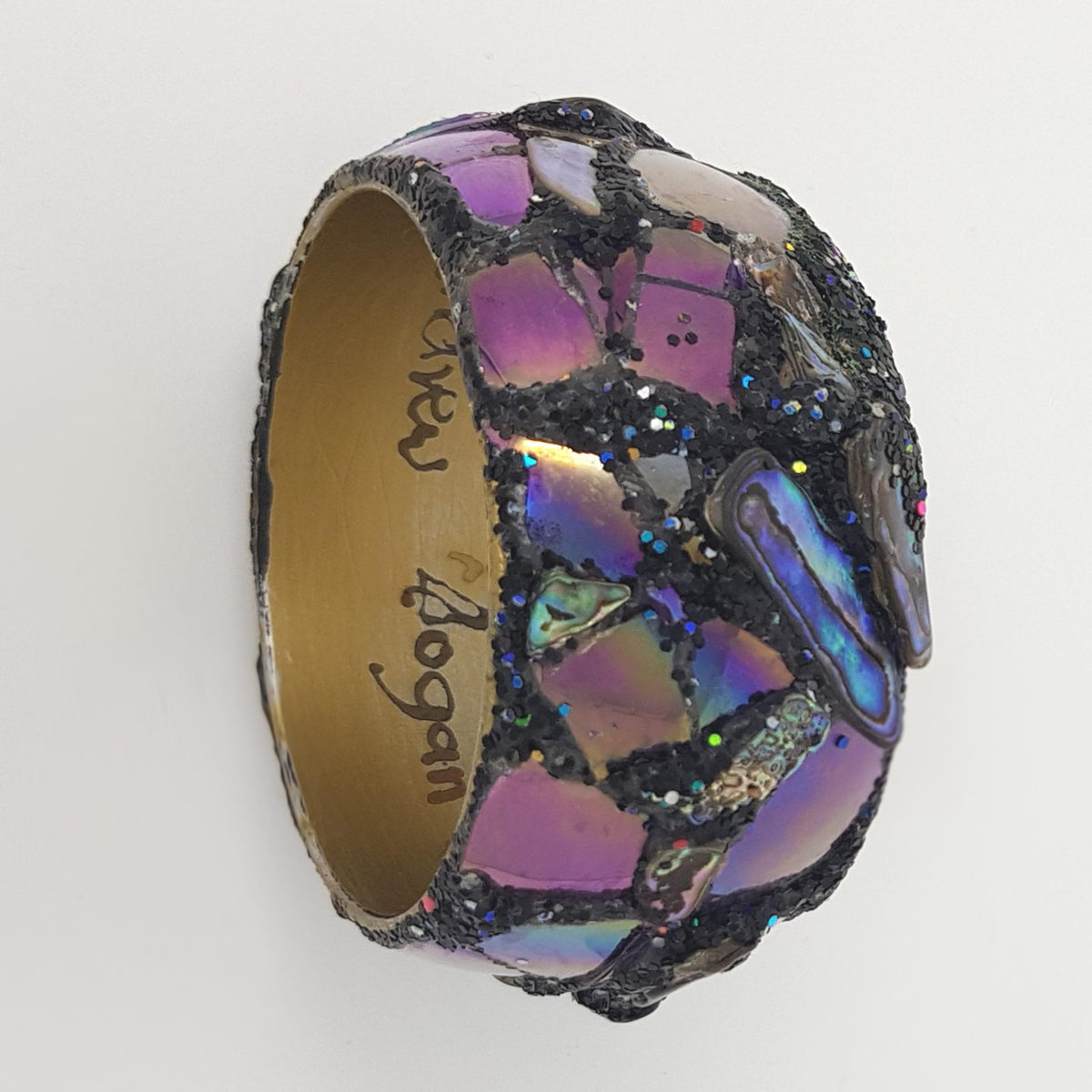 PURPLE PAUA BANGLE – Andrew Logan