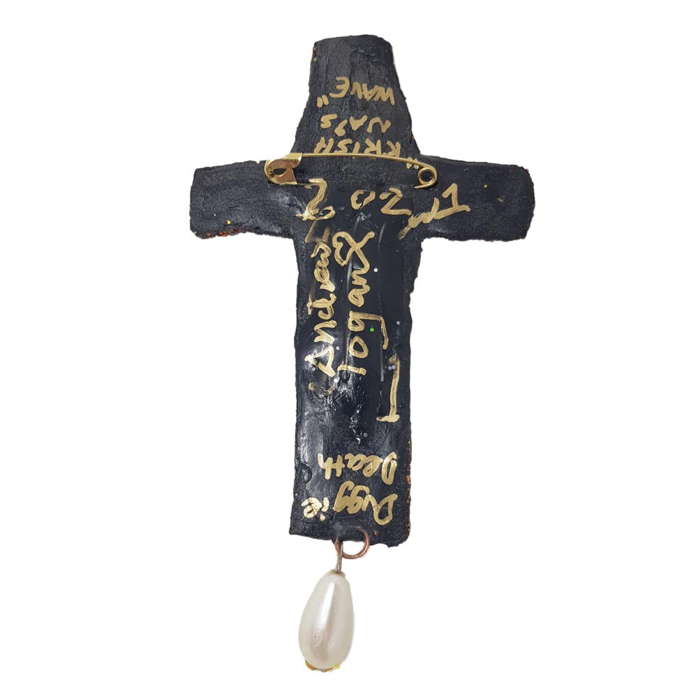 DUGGIE DEATH CROSS, KRISHNA'S WAVE, 2021 – Andrew Logan